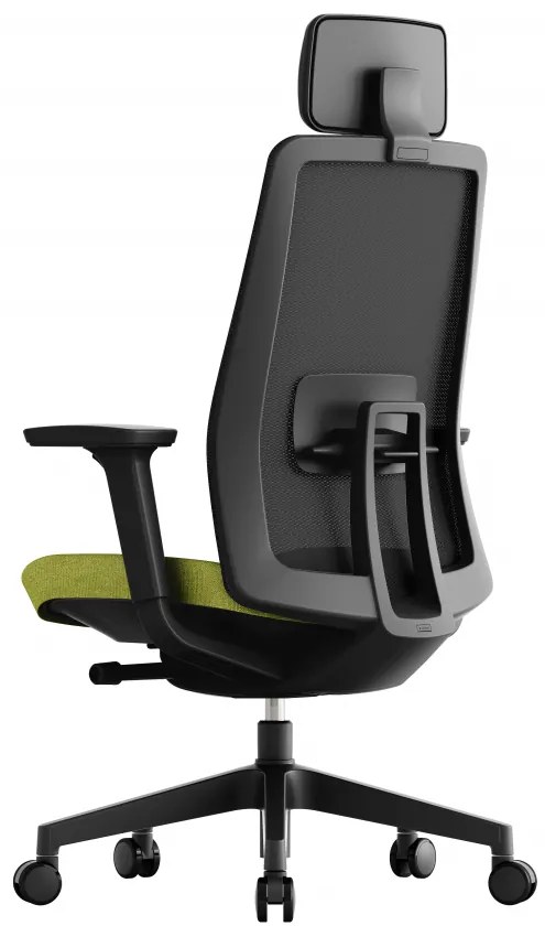 Office Pro Kancelářská ergonomická židle K10 — více barev Černá