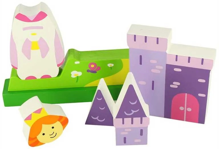 Bigjigs Toys Magnetické vertikální puzzle zámek