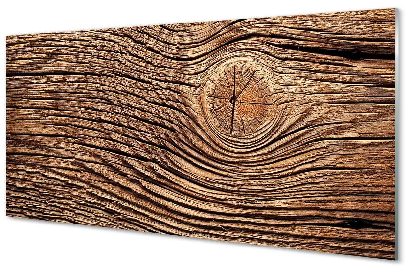 Skleněný panel Dřevěná deska struktura 100x50 cm