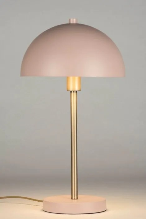 Stolní designová růžová lampa Montana Pink