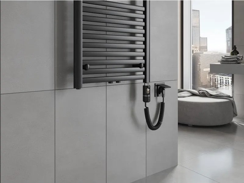 Mexen Hades, elektrické topné těleso 1200 x 600 mm, 900 W, černá, W104-1200-600-2900-70