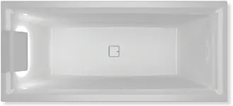 Riho Still Square Led L 170 x 75 cm vana akrylátová obdélníková bílá B100004005