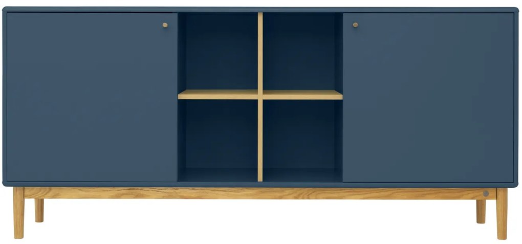 Modrá lakovaná komoda Tom Tailor Color Living 175 x 40 cm