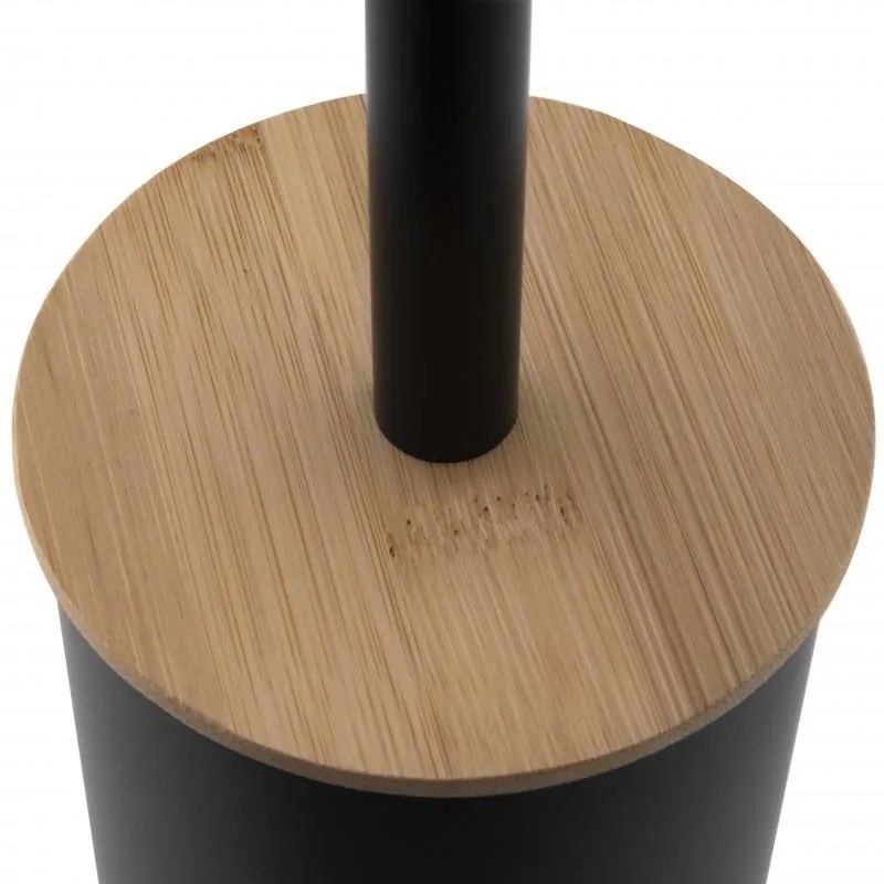 Erga Tango, WC kartáč na postavení 9x9x38 cm, černá matně-hnědá, ERG-YKA-P.TANGO