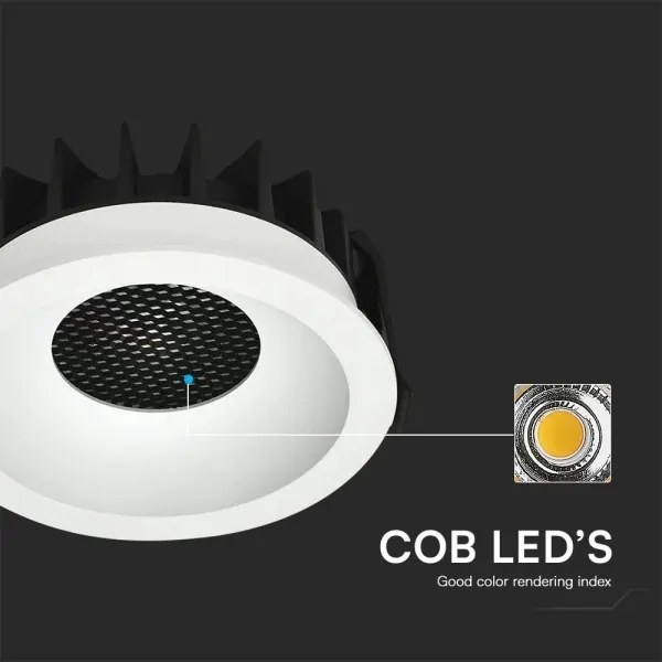 LED Podhledové svítidlo LED/24W/230V 3000/4000/6400K pr. 13,5 cm bílá