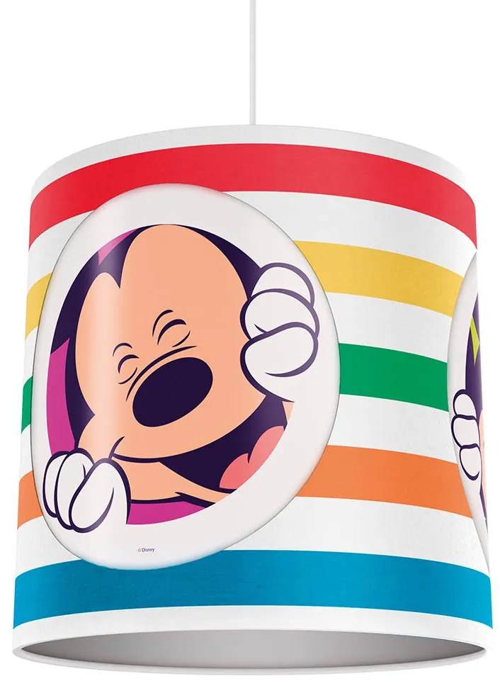 Philips Philips 71752/30/16 - Dětský lustr DISNEY MICKEY MOUSE 1xE27/23W/230V P1375
