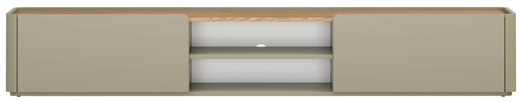 TV stolek Elivo 220 cm - eukalyptus / dub baltic dune