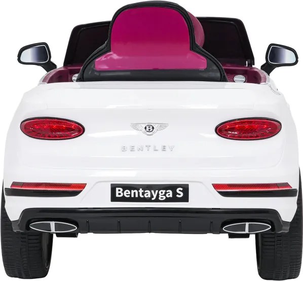Elektrické autíčko Bentley Bentayga S bílé