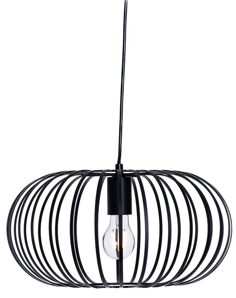Moderne hanglamp zwart - Troopa