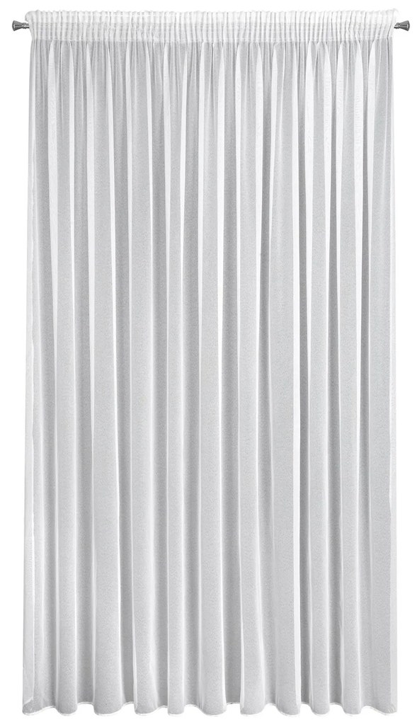 ZÁCLONA NA PÁSCE TAMINA 350X270 CM BÍLÁ