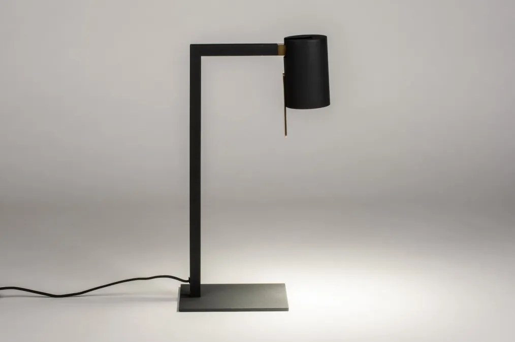 Stolní designová lampa Philea Black