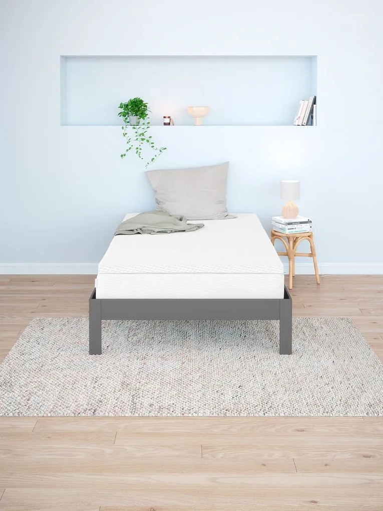 WELLPUR FRYA GT30 gold Vrchní matrace 120×200 cm WELLPUR FRYA GT30 šedá