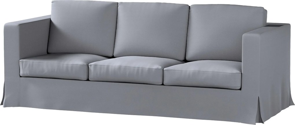 Potah na pohovku IKEA Karlanda 3-místná nerozkládací, dlouhý barva šedá