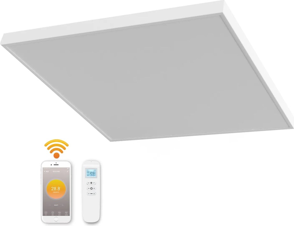 Stropní Infrapanel CEILING PRO 400W WiFi | Výhřevnost 8 m² | 60×60 cm | Termostat na DO + WiFi