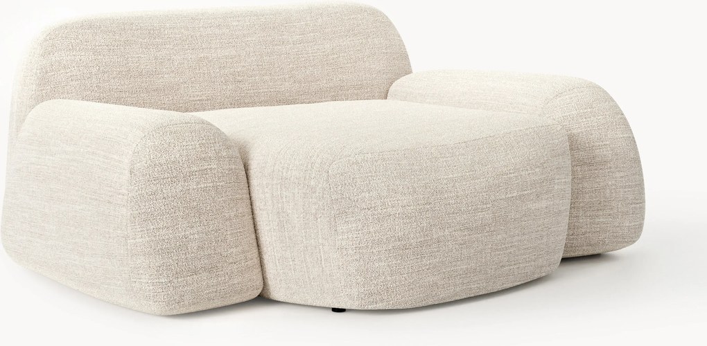 XL bouclé křeslo Wolke
