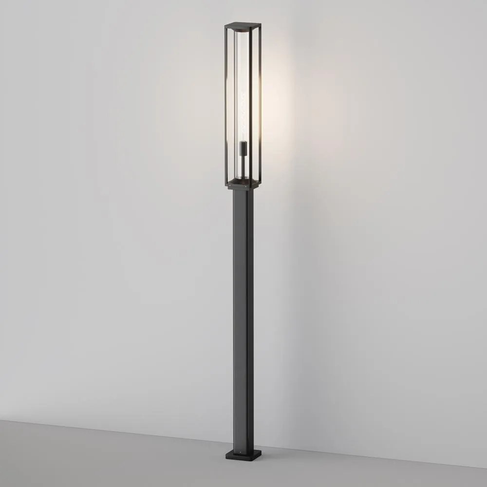 M O452FL-01GF3 Venkovní sloupkové svítidlo Cell E27 15W černý hliník IP54 - MAYTONI