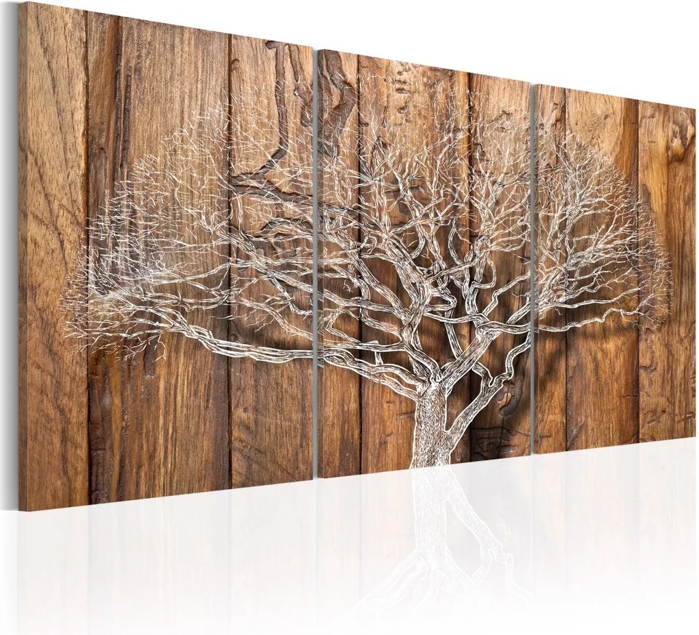 Murando DeLuxe Strom na dřevě Velikost: 180x90 cm