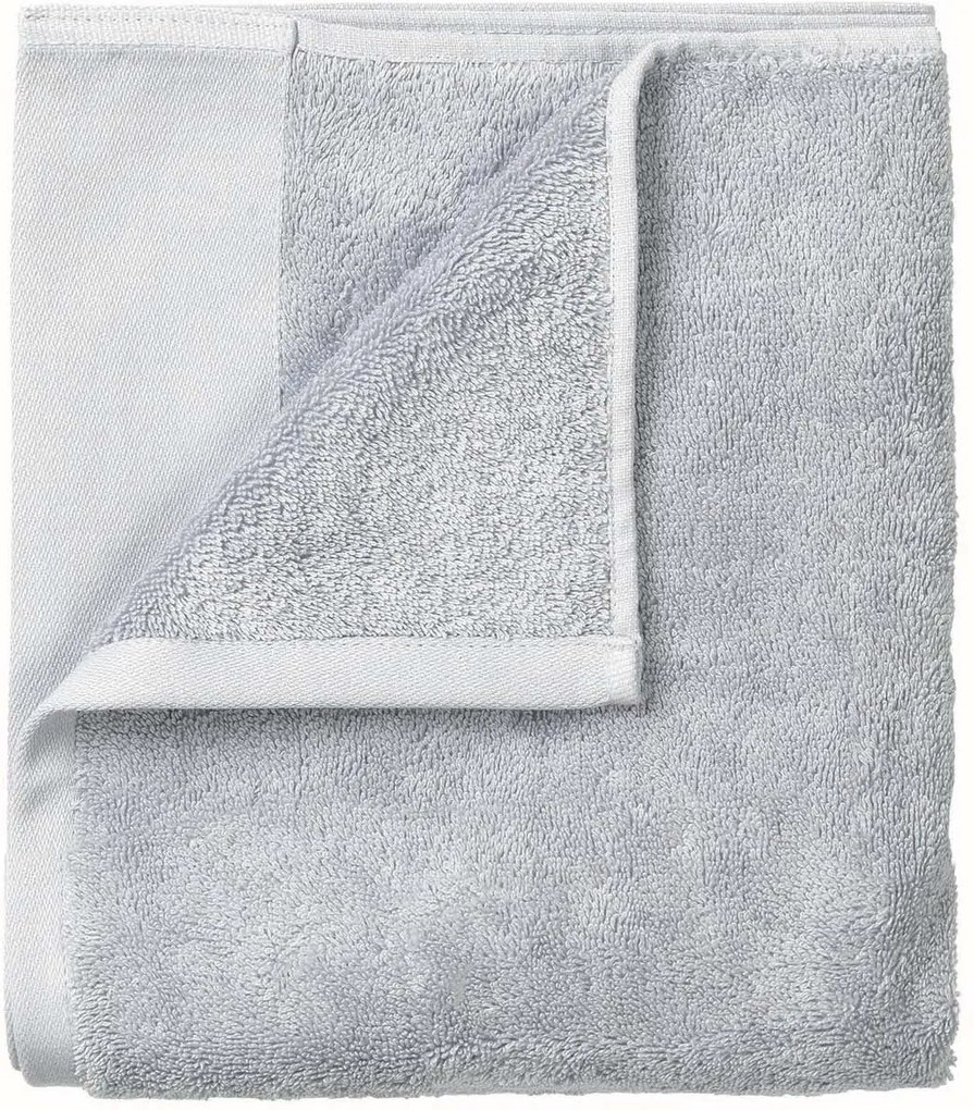 Set 2 ručníků 30 x 50 cm světle šedá BLOMUS