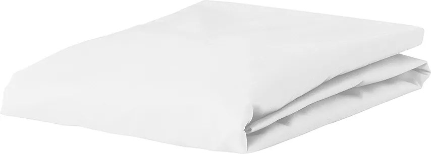 Prostěradlo s gumou Premium Percale 180 x 220 cm bílé