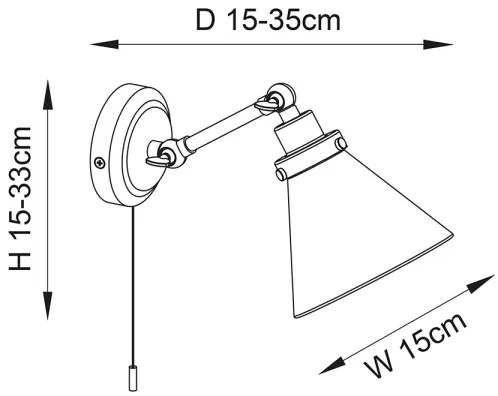 Endon 93853 -Koupelnové nástěnné svítidlo FARADAY 1xG9/3W/230V IP44 lesklý chrom