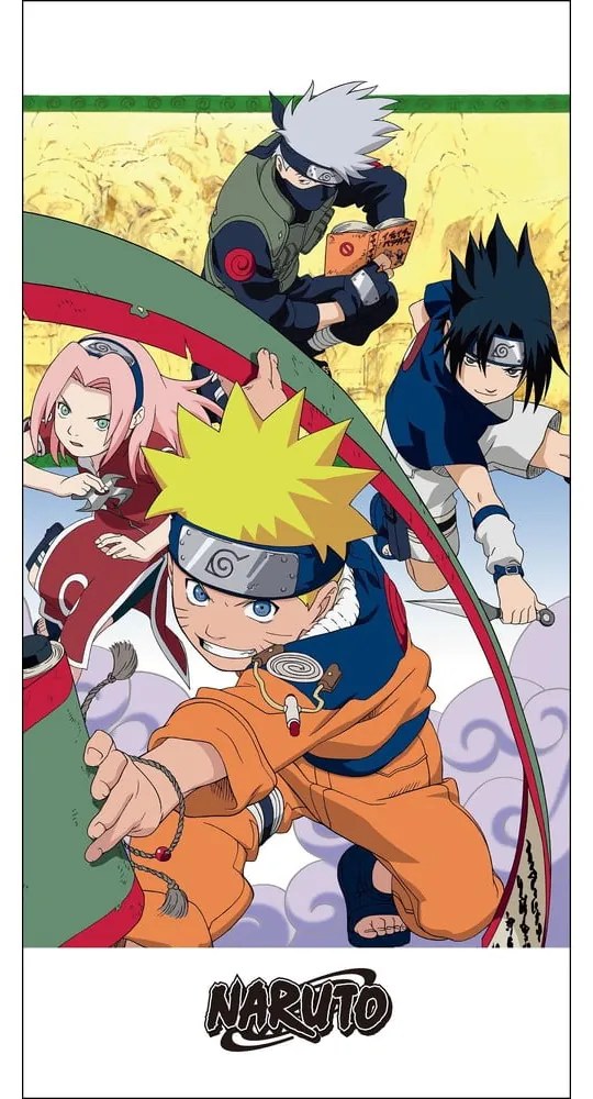 Bavlněná dětská osuška 70x140 cm Naruto – Jerry Fabrics