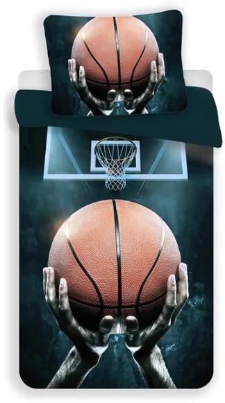 Jerry Fabrics povlečení bavlna fototisk Basketball 140x200+70x90 cm 