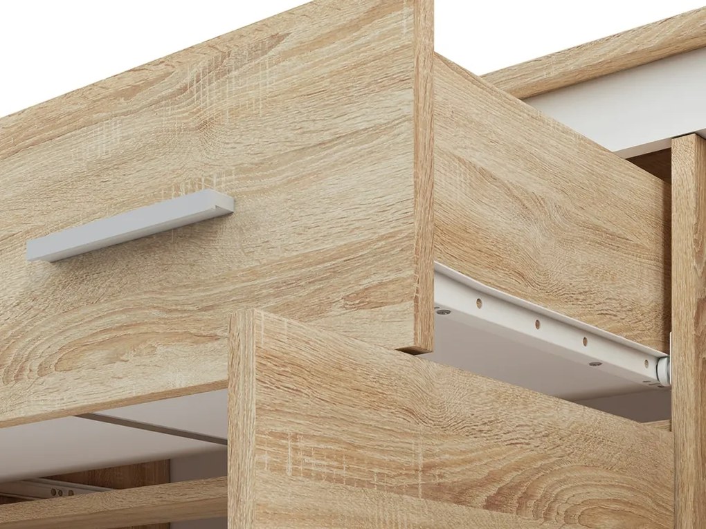 ML FURNITURE Komoda - AVO 13, dub sonoma