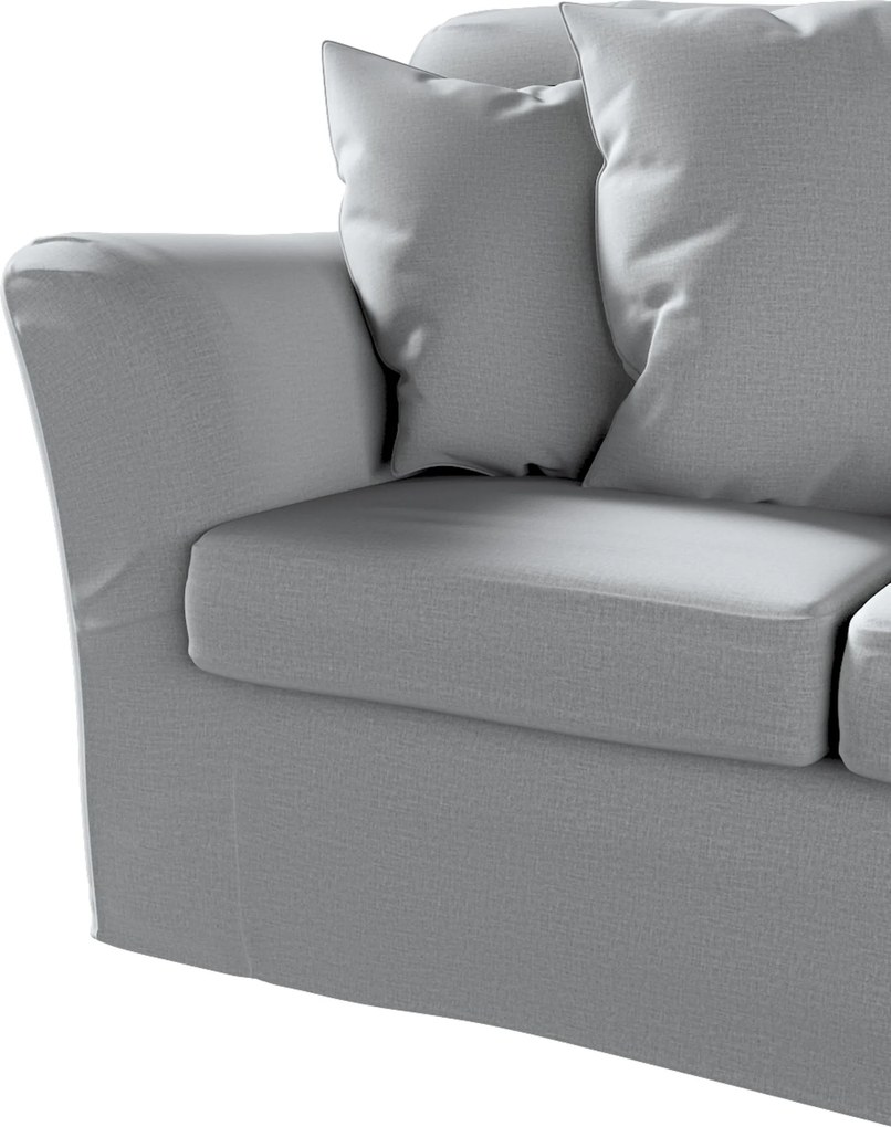 Potah na pohovku IKEA Tomelilla 3-místná nerozkládací barva šedá látka sametová