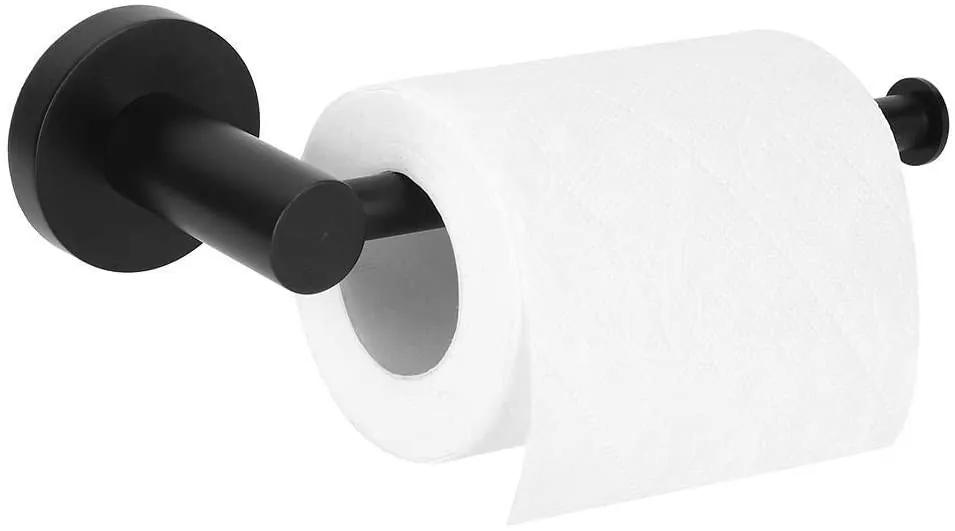 Držák na toaletní papír VOST černý