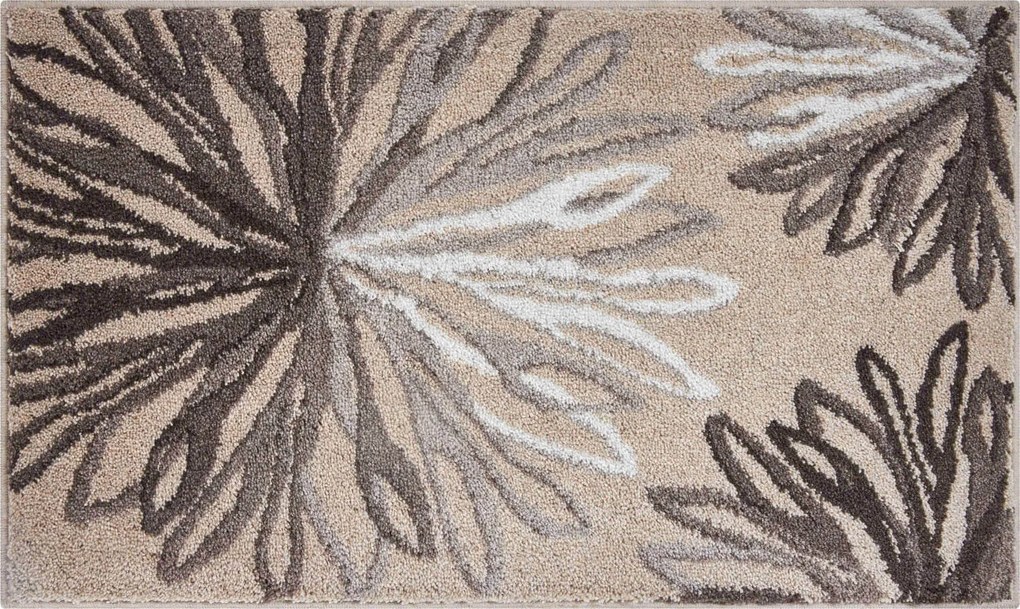 GRUND Koupelnová předložka ART taupe-béžová Rozměr: 60x100 cm