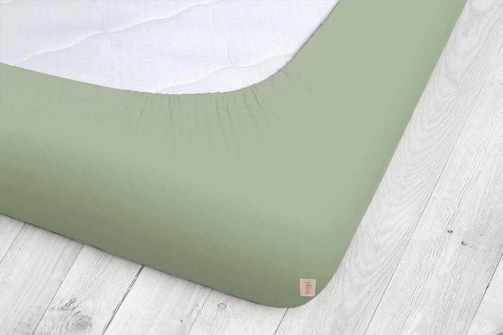 Jersey prostěradlo - new collection mentolové na výšku matrace do 20 cm Velikost: 160 x 200