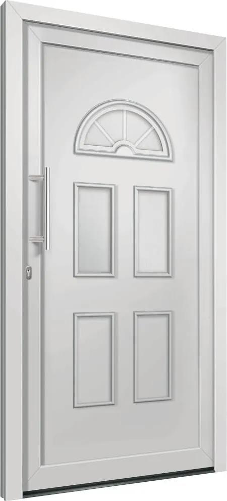vidaXL Vchodové dveře bílé 98 x 208 cm [279251]