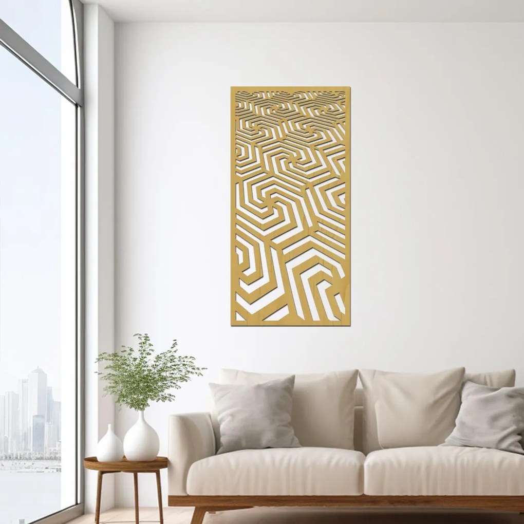 dřevo života Dekorační panel MAZE Rozměry (cm): 20x40, Zvolte barvu dekoru: Javor