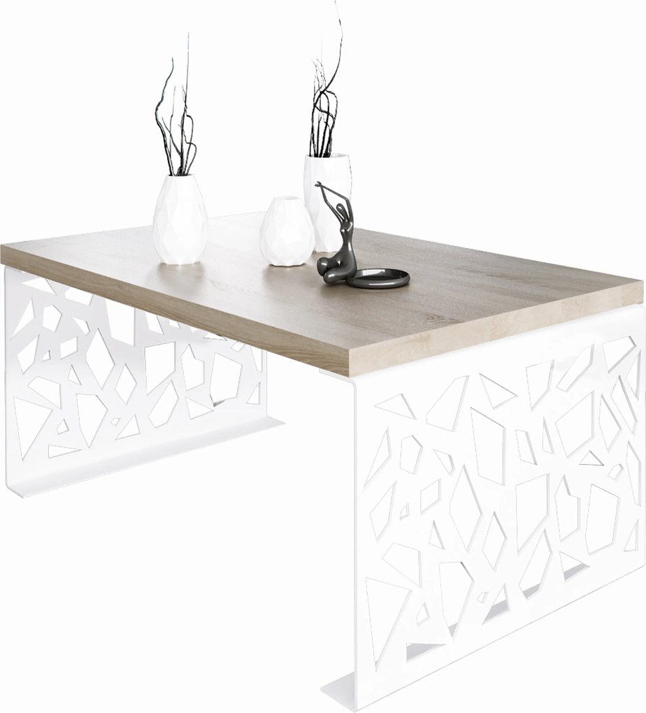 ADRK Furniture Konferenční stolek SEMARA 100x60 CT-SEM-W-S