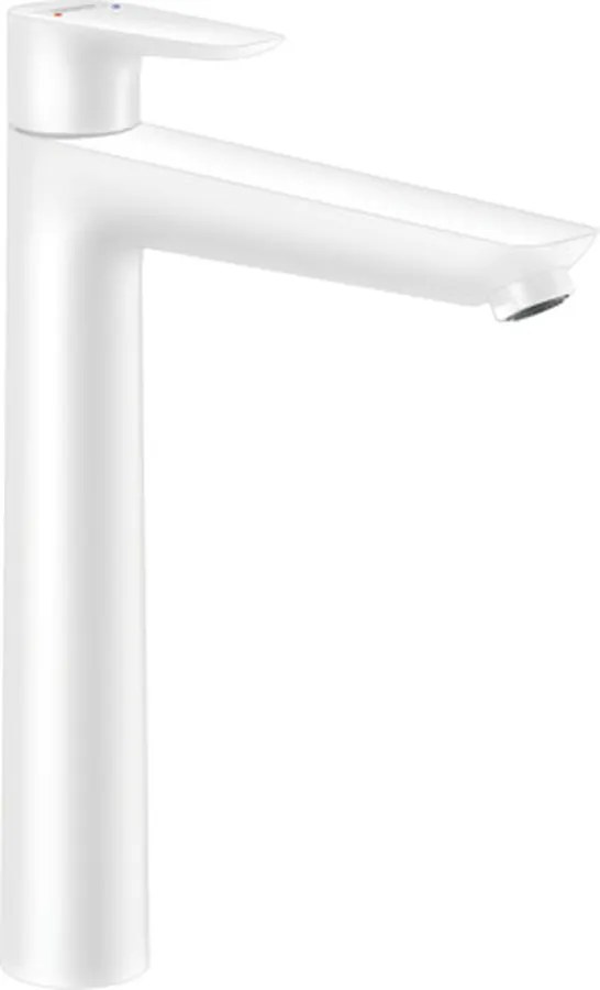 Hansgrohe Talis E, vysoká umyvadlová baterie 240 bez odtokové soupravy, bílá matná, 71717700