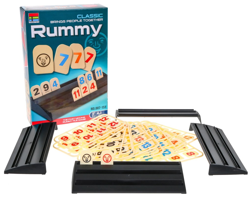 RKToys Rodinná logická hra Rummy