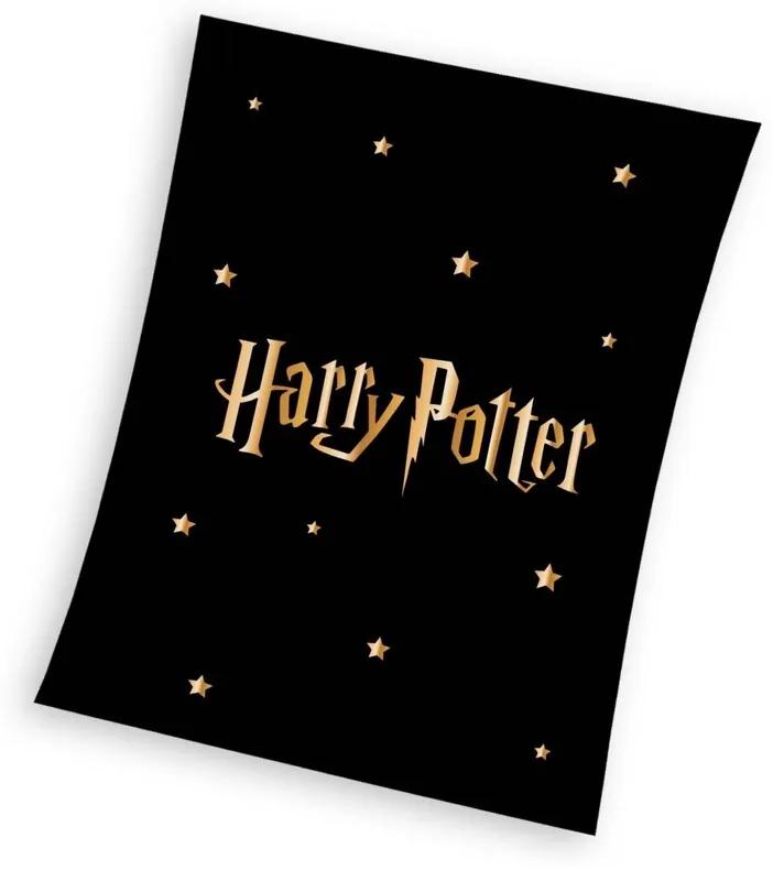 Deka Harry Potter Gold stars 130x170 cm