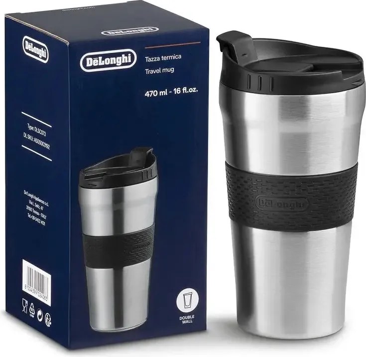 DeLonghi termohrnek DLSC073 470 ml Travel Mug