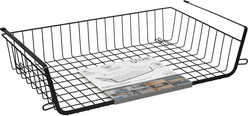 Závěsný koš pod polici nebo desku LOFT, 51,5 x 30 x 11,5 cm