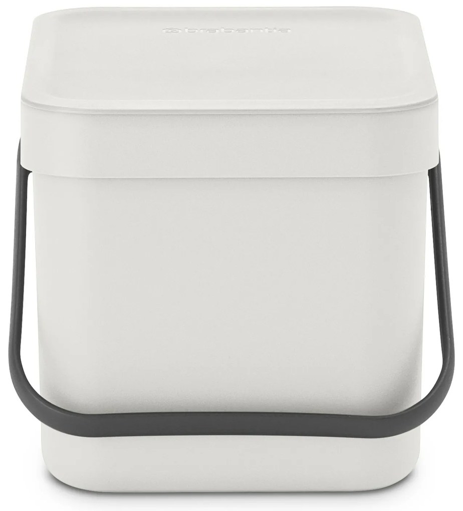 Koš 'Sort & Go' Brabantia - 6 l, světle šedý, 213267