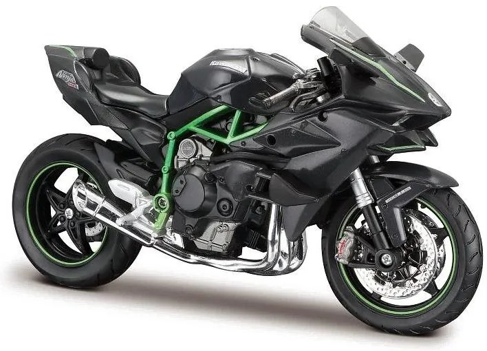 Kovový model maisto al motorcycles kawasaki ninja h2r