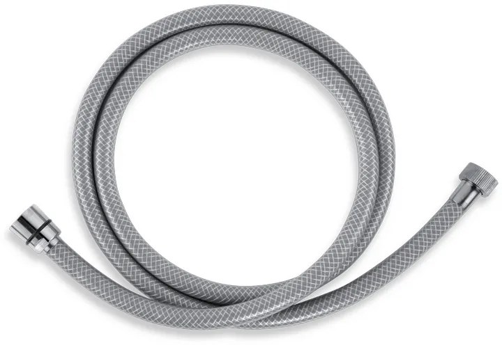 Novaservis - Sprchová hadice plastová 200 cm šedá, PVC/200,8