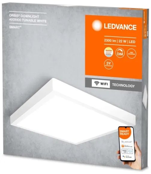 Ledvance - LED Stmívatelné stropní svítidlo SMART+ DOWNLIGHT LED/22W/230V Wi-Fi