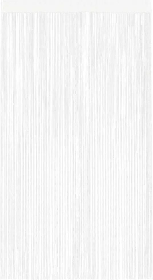Provázkové záclony, 2 ks, 140x250 cm, bílá 132399