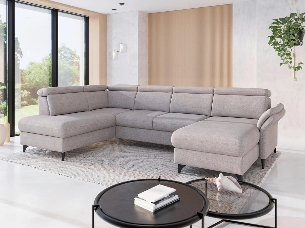 XXXLutz SEDACÍ SOUPRAVA, textil, barvy stříbra Sit & More - Sedací soupravy - 00014402587Q