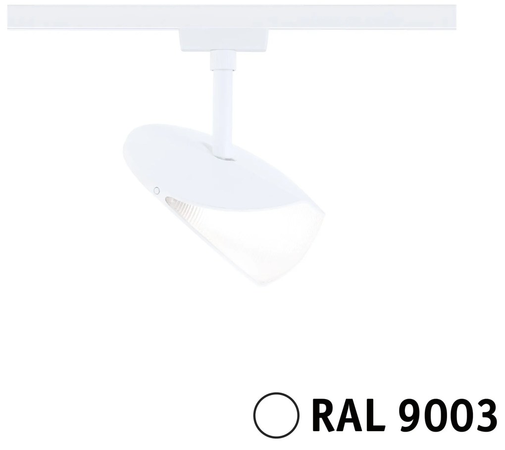 Paulmann 94966 Alejandro, spot pro Urail system, 10W LED 4000K tříkrokové stmívání, signální bílá