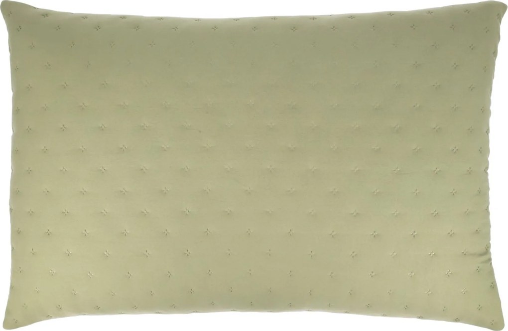 Měkký zelený povlak na polštář Aix Soft – 90*60 cm