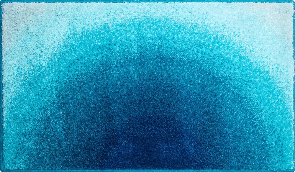 GRUND Koupelnová předložka SUNSHINE tyrkysová Rozměr: 60x100 cm