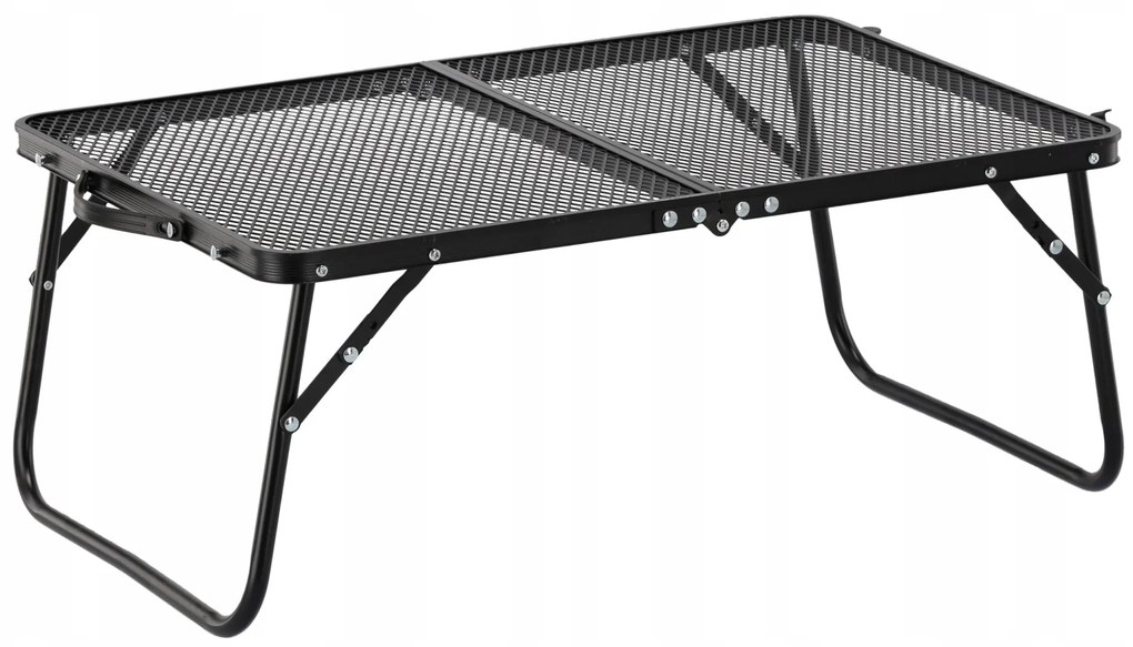 Skládací kempingový turistický stůl Komo 60 cm černý