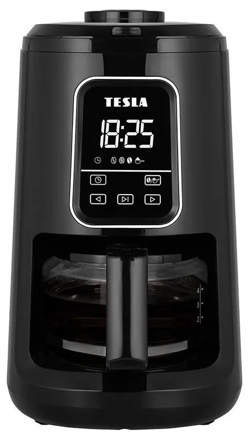 TESLA Electronics - Kávovar s mlýnkem 2v1 900W/230V